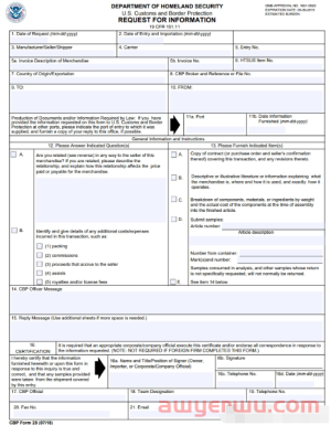 【美国进口清关】什么是 CBP Form 28 信息请求和 CBP Form 29 行动通知？_物流头条_石南跨境物流导航